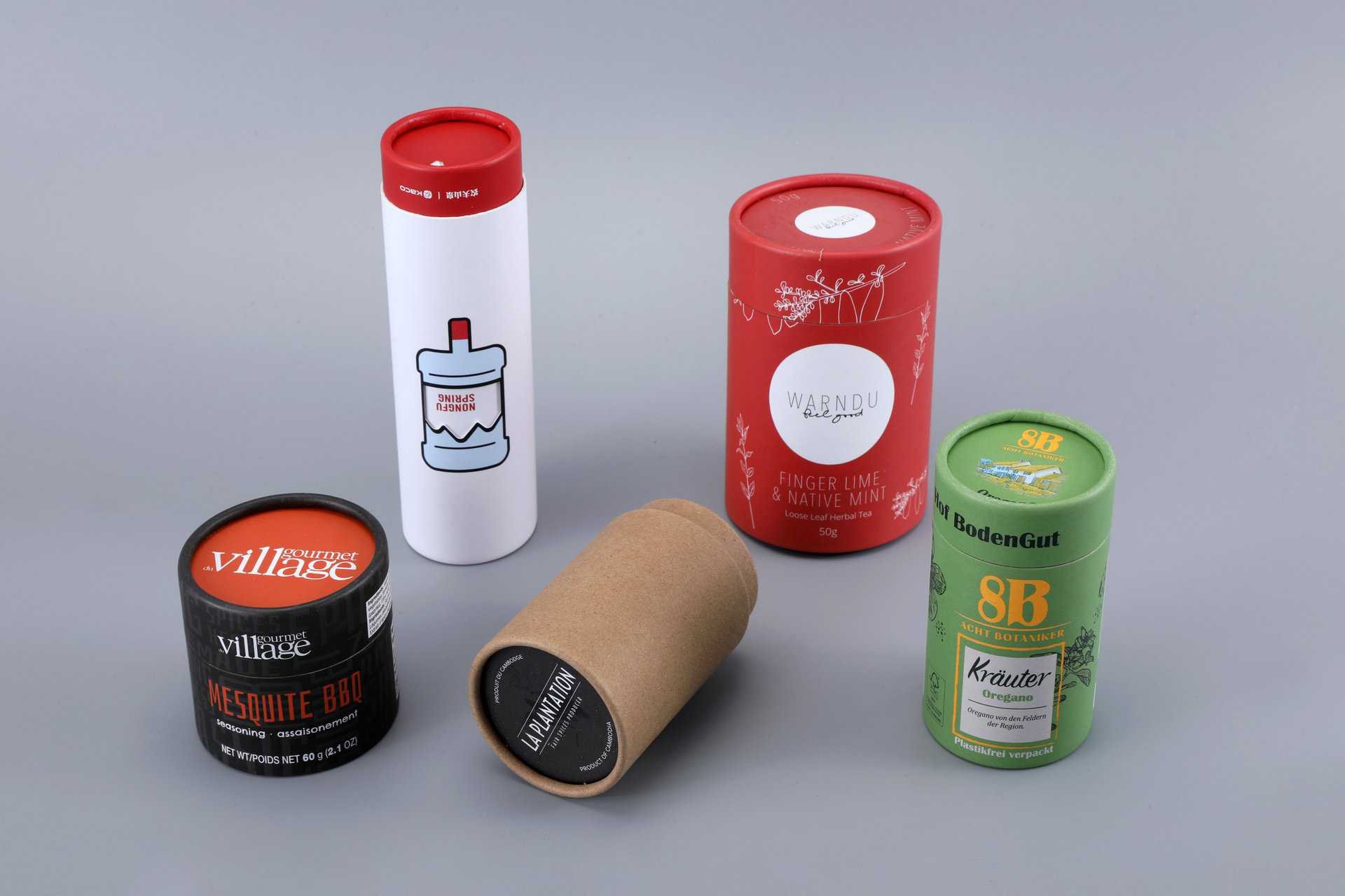 Handmade cylinder food box – WITPAX