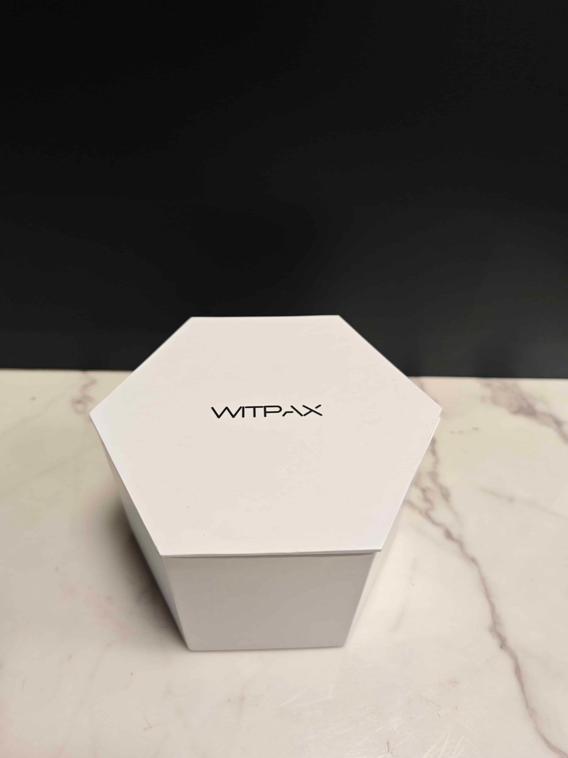Custom hexagonal three-layer rigid box – Witpax